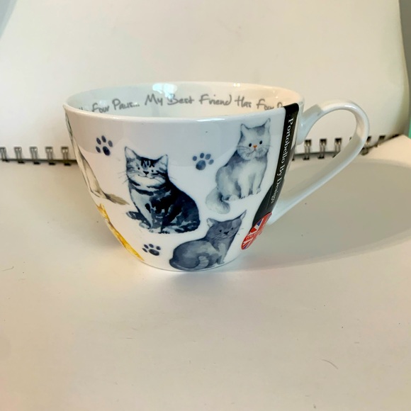 Portobello By Design | Dining | Nwt Portobello By Design Jumbo Cat Mug ...